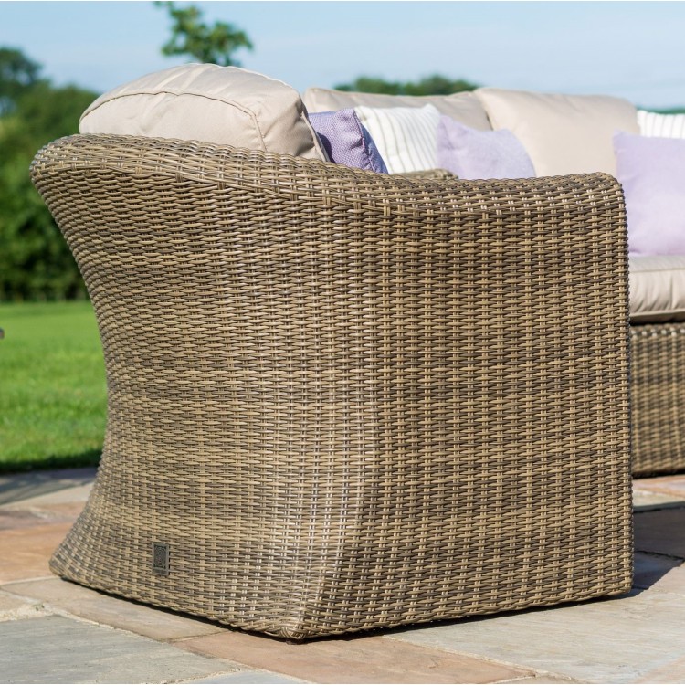 Rattan Garden Furniture Winchester 2 Seat Sofa Set | Oak Furniture House